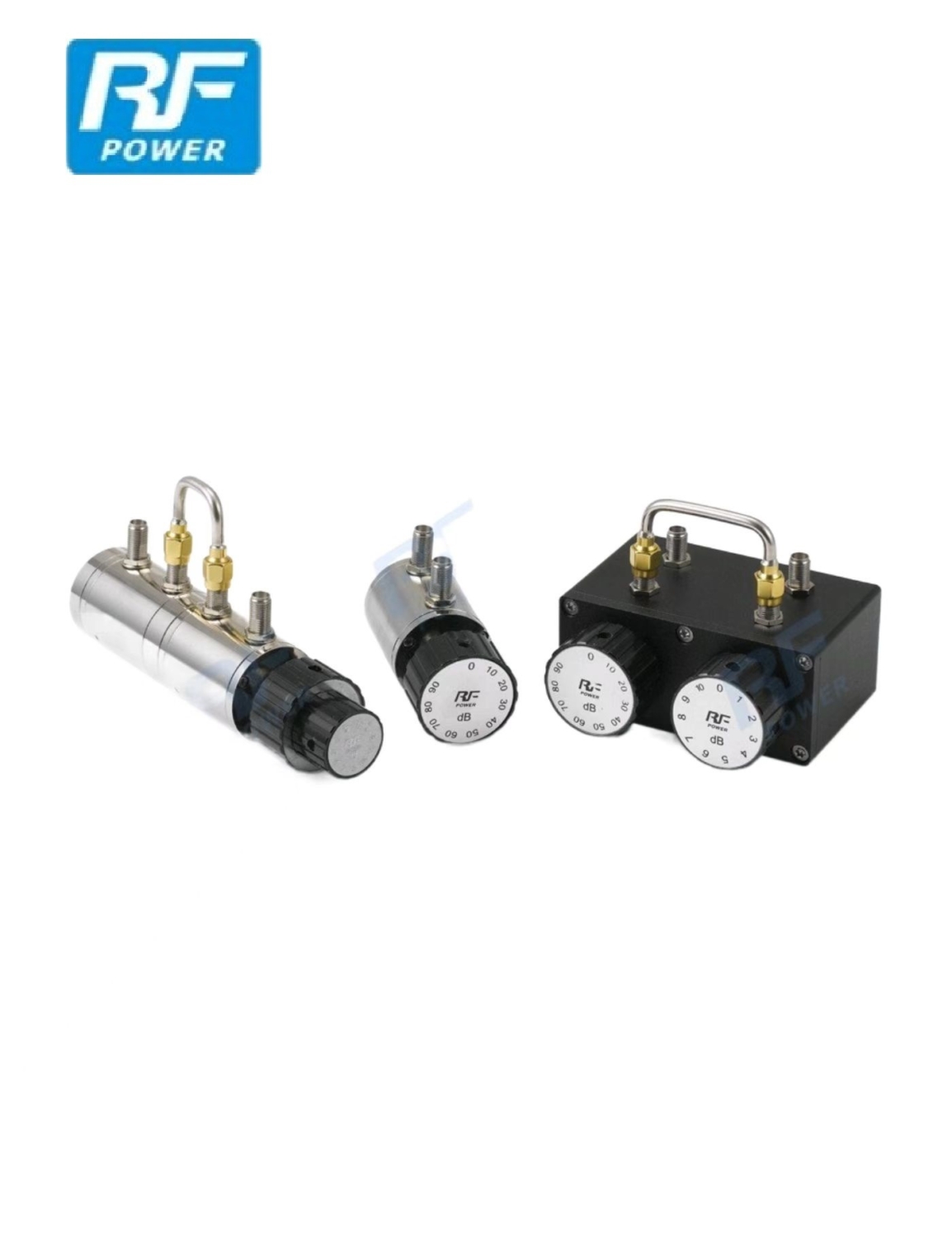 6GHz 2W 0-90db 10dB/Step | SMA Coaxial Rotary Step Variable Attenuators ...